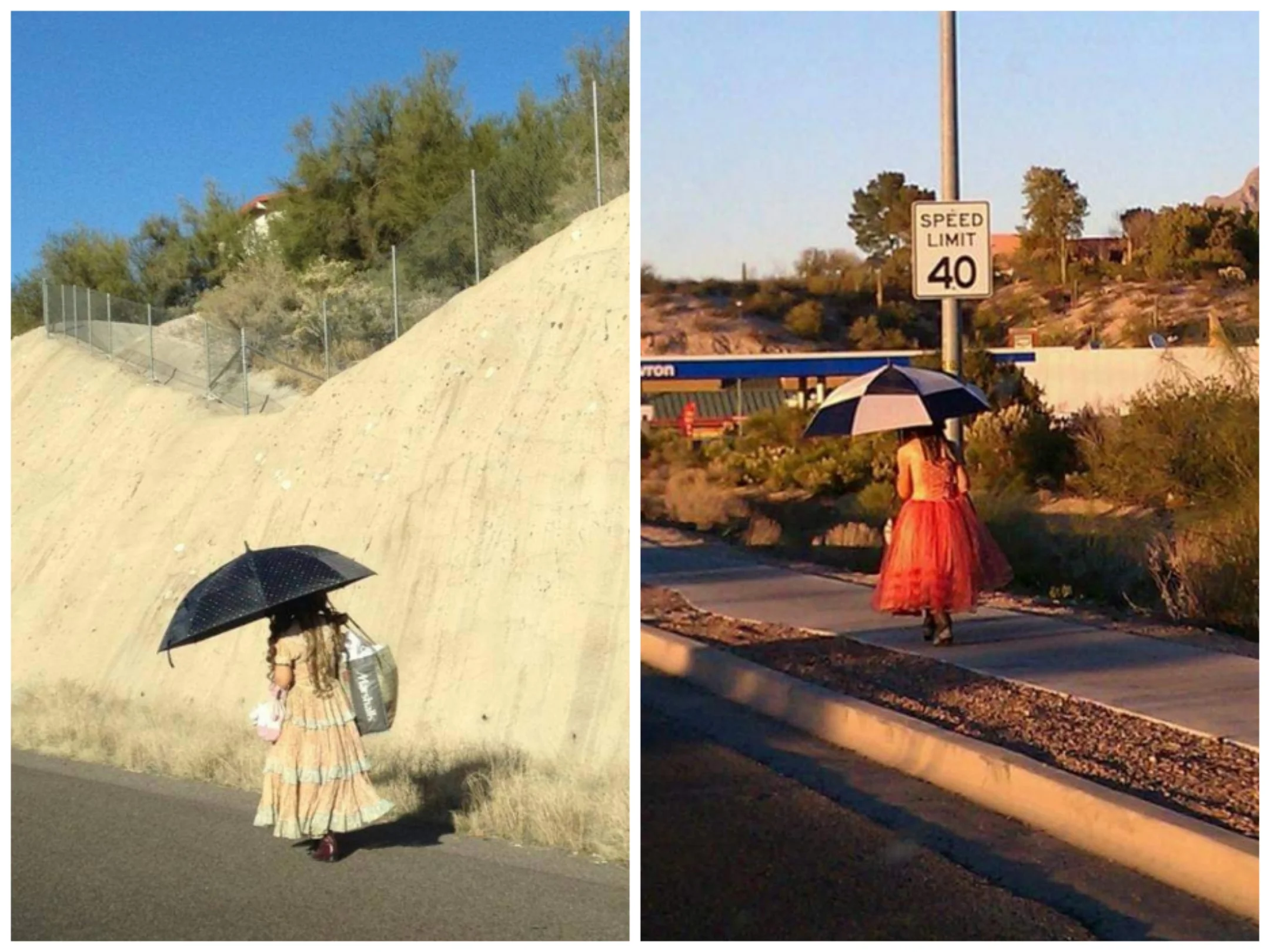 Tucson praying for the mysterious and shy "Umbrella Lady" today. - The ...